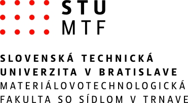 Hlavičkové logá MTF - Materiálovotechnologická fakulta STU v Bratislave
