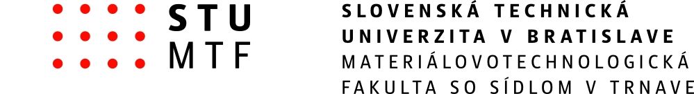 Hlavičkové logá MTF - Materiálovotechnologická fakulta STU v Bratislave